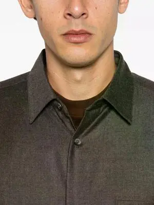 SSSTEIN Chest-pocket Long-sleeve Shirt
