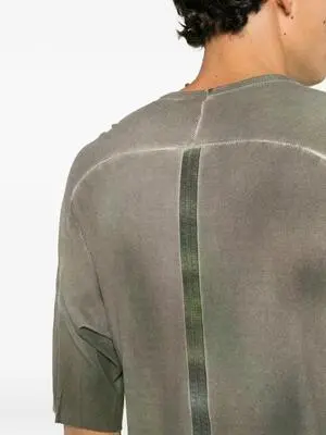 ISAAC SELLAM EXPERIENCE Faded-effect Ribbed T-shirt