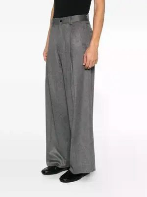 SSSTEIN Pleated Wide-leg Trousers