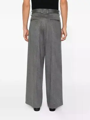 SSSTEIN Pleated Wide-leg Trousers