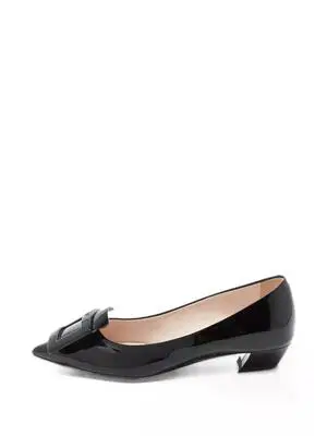 ROGER VIVIER Gommettine Patent Leather Pumps