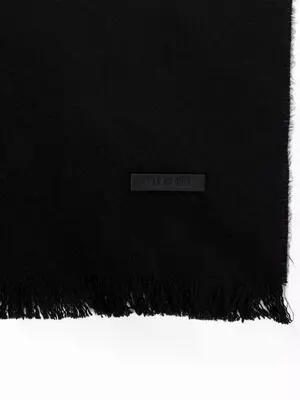 Fear Of God Logo-patch Fringed Scarf