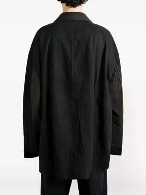 ZIGGY CHEN Layered-detail Button-up Jacket