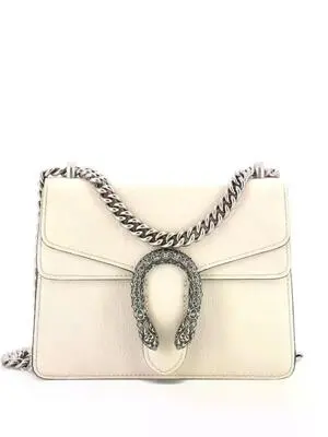 Gucci Dionysus Bag Leather Mini Crossbody Bag - Neutrals