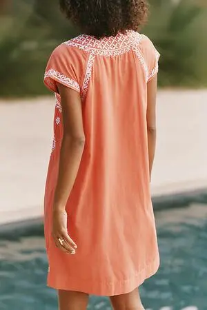 RO'S GARDEN Liv 100% Cotton Mi Dress