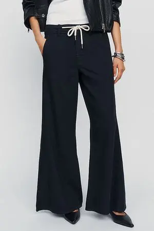 PILCRO Adi High Rise Wide Leg Pull On Jeans