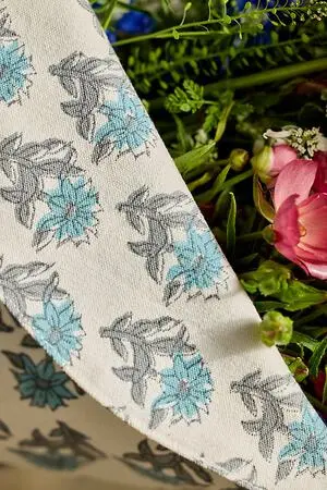 LALAA KANANI Block Prt Canvas Bouquet Bag