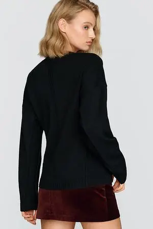 Anthropologie Wool Cotton Cardigan
