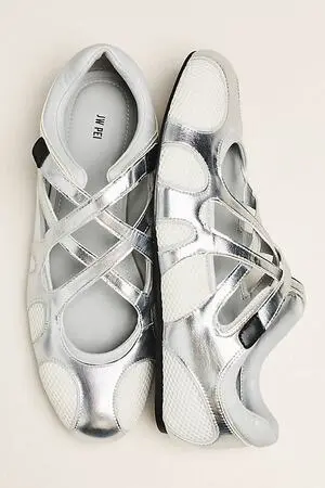 Jw Pei Thalia Cutout Ballet Flats - Silver