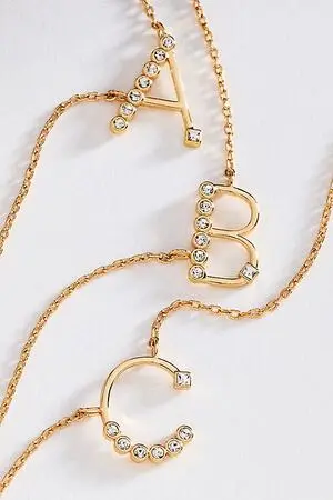 Anthropologie Sidewys Itil Necklce - W