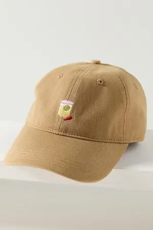 FRASIER STERLING 100% Cotton Holiday Icon Baseball Cap - Tan