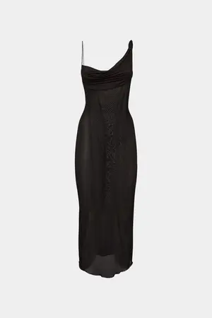 Dsquared2 See-through Jersey Dress