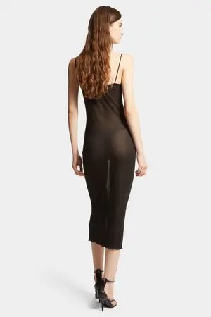 Dsquared2 See-through Jersey Dress