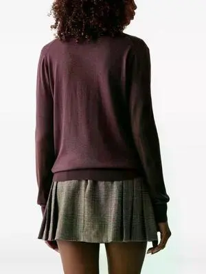 SILVIAN HEACH Piped-trim V-neck Cardigan
