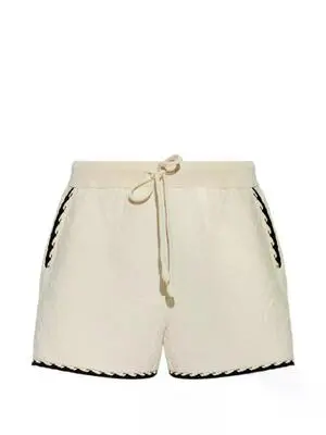 Zimmermann Patterned Drawstring Shorts