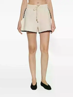 Zimmermann Patterned Drawstring Shorts