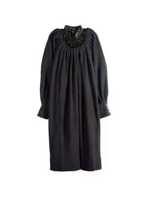 COMMUNS Gathered Midi Dress