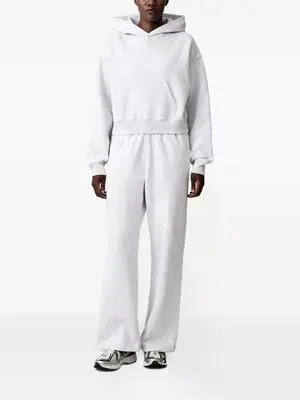 Sporty & Rich Bennett Serif Logo-embroidered Track Pants