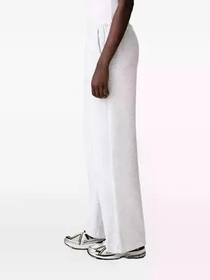 Sporty & Rich Bennett Serif Logo-embroidered Track Pants