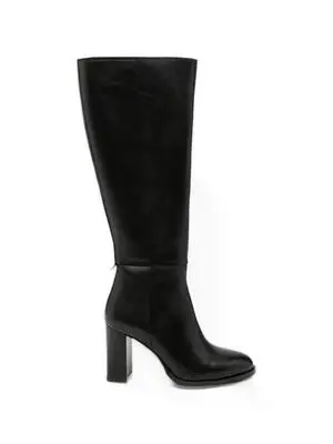 SERGIO MORETTI FIRENZE Knee-high Block-heel Boots - Black