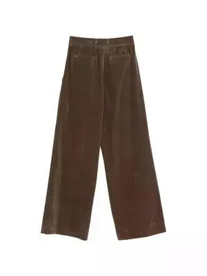 PT TORINO Pleated Corduroy Trousers