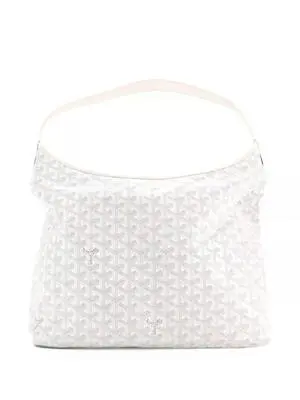 Goyard Boheme Coated Canvas Hobo Bag
