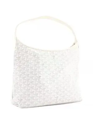 Goyard Boheme Coated Canvas Hobo Bag