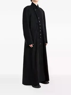 ZIGGY CHEN Button-up High-neck Coat