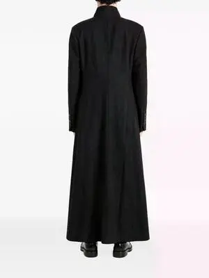 ZIGGY CHEN Button-up High-neck Coat