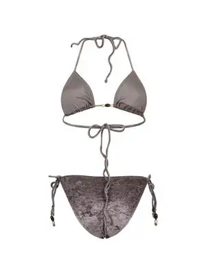 PARAMIDONNA Kelly Velvet Bikini Grey