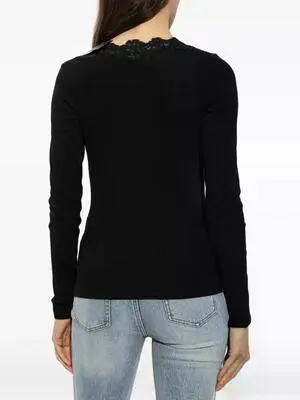 Zimmermann Lace Trim T-shirt