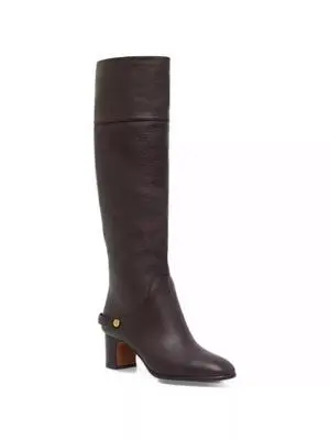 POLLINI Grained Leather Boots