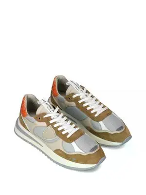 Philippe Model Olympique Round-toe Sneakers - Neutrals