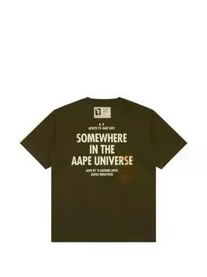 AAPE BY *A BATHING APE Logo-print T-shirt