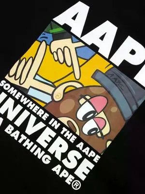 AAPE BY *A BATHING APE Eric Inkala Aaper Graphic T-shirt