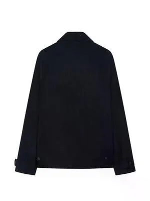 Comme Des Garçons Wool Zip-up Jacket