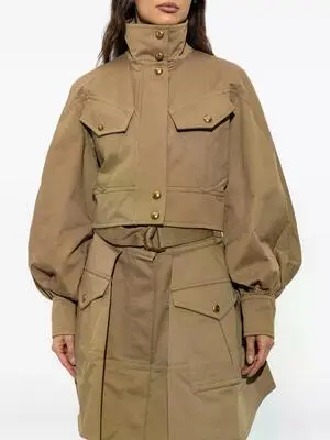 Zimmermann Clash Drill Utility Bomber Jacket
