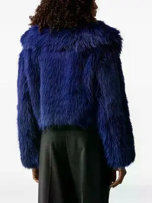 Patrizia Pepe Faux-fur Shawl-collar Jacket