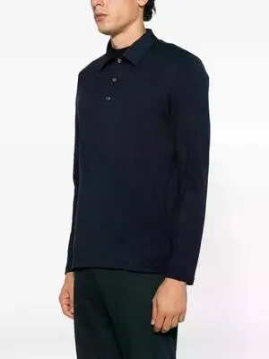 SONRISA Long-sleeve Polo Shirt - Blue