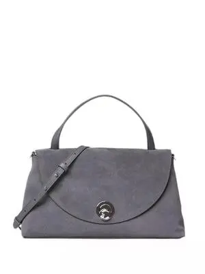 COCCINELLE Nikla Suede Tote Bag - Grey