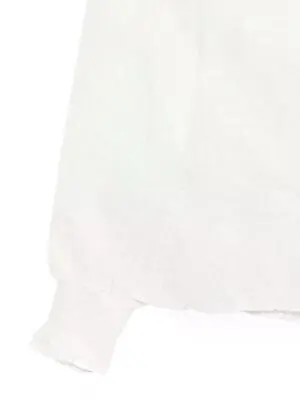 Antik Batik Angeli Ruffled-trim Smocked Top