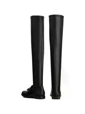 TOD'S Tassel-detail Over-the-knee Boots