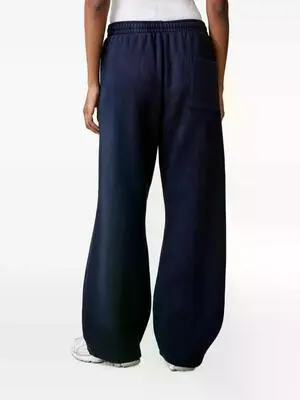 Sporty & Rich Blakely Serif Logo-embroidered Track Pants