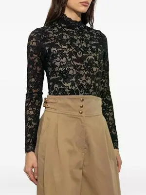 Zimmermann Lace Long-sleeve Bodysuit