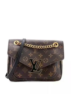 LOUIS VUITTON Passy Handbag Monogram Canvas Crossbody Bag - Brown