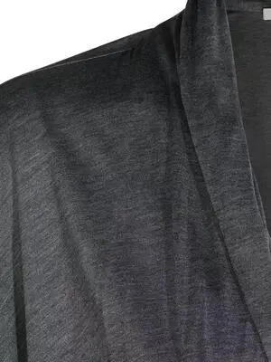 Co Collection Draped Long-sleeve Bodysuit