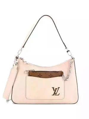 LOUIS VUITTON Marelle Handbag Epi Leather Hobo Bag Neutrals