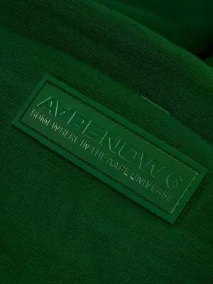 AAPE BY *A BATHING APE Aapenow Moonface Logo-print Gradient Hoodie - Green