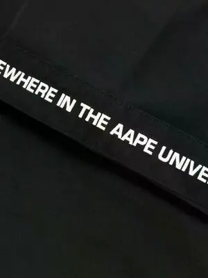 AAPE BY *A BATHING APE Moonface Logo-patch Shirt