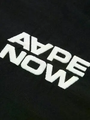 AAPE BY *A BATHING APE Moonface Logo-patch Shirt